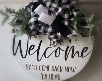 Come Back Sign - Etsy