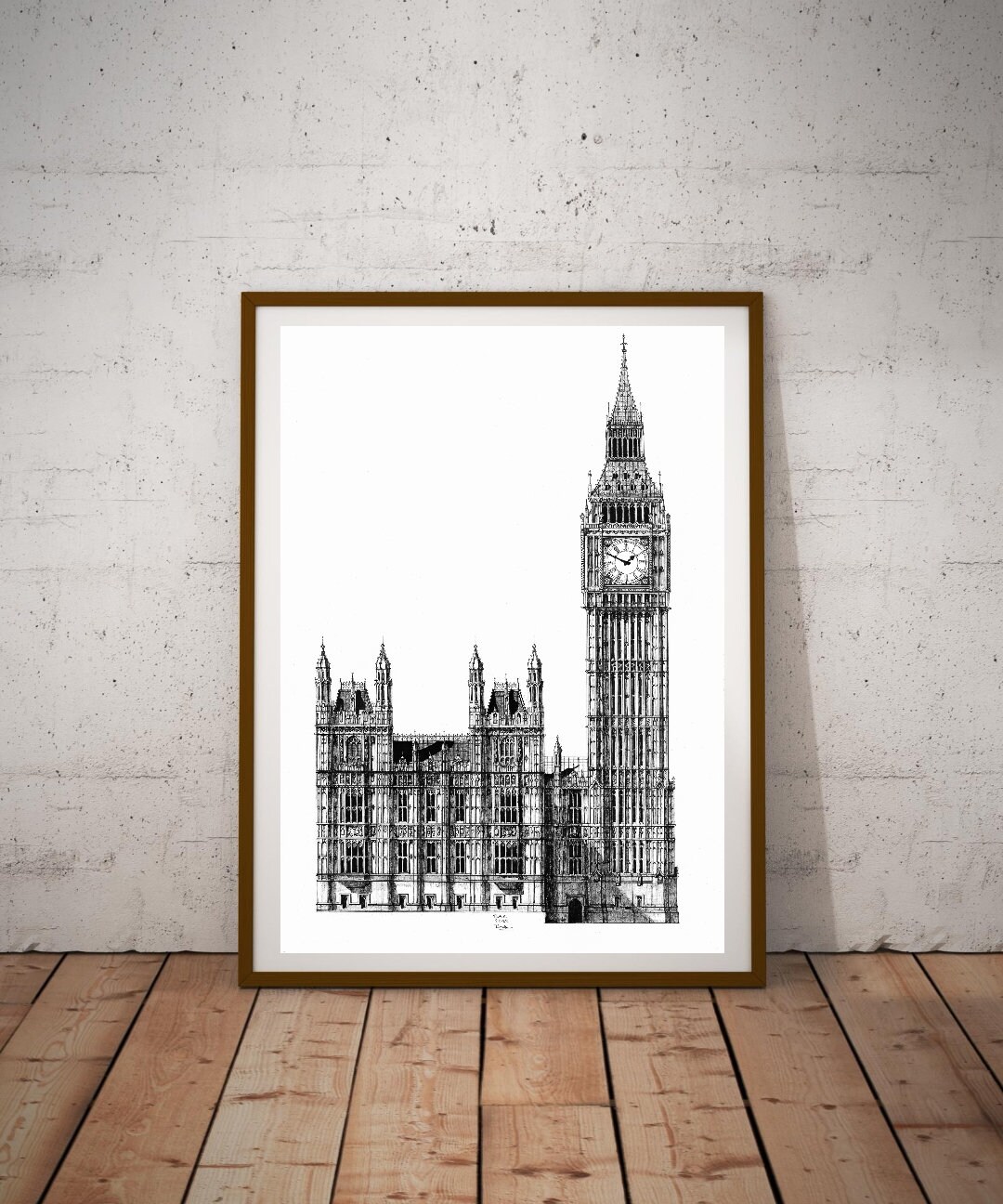 Palace of Westminster & Elizabeth Tower (big Ben) - Etsy