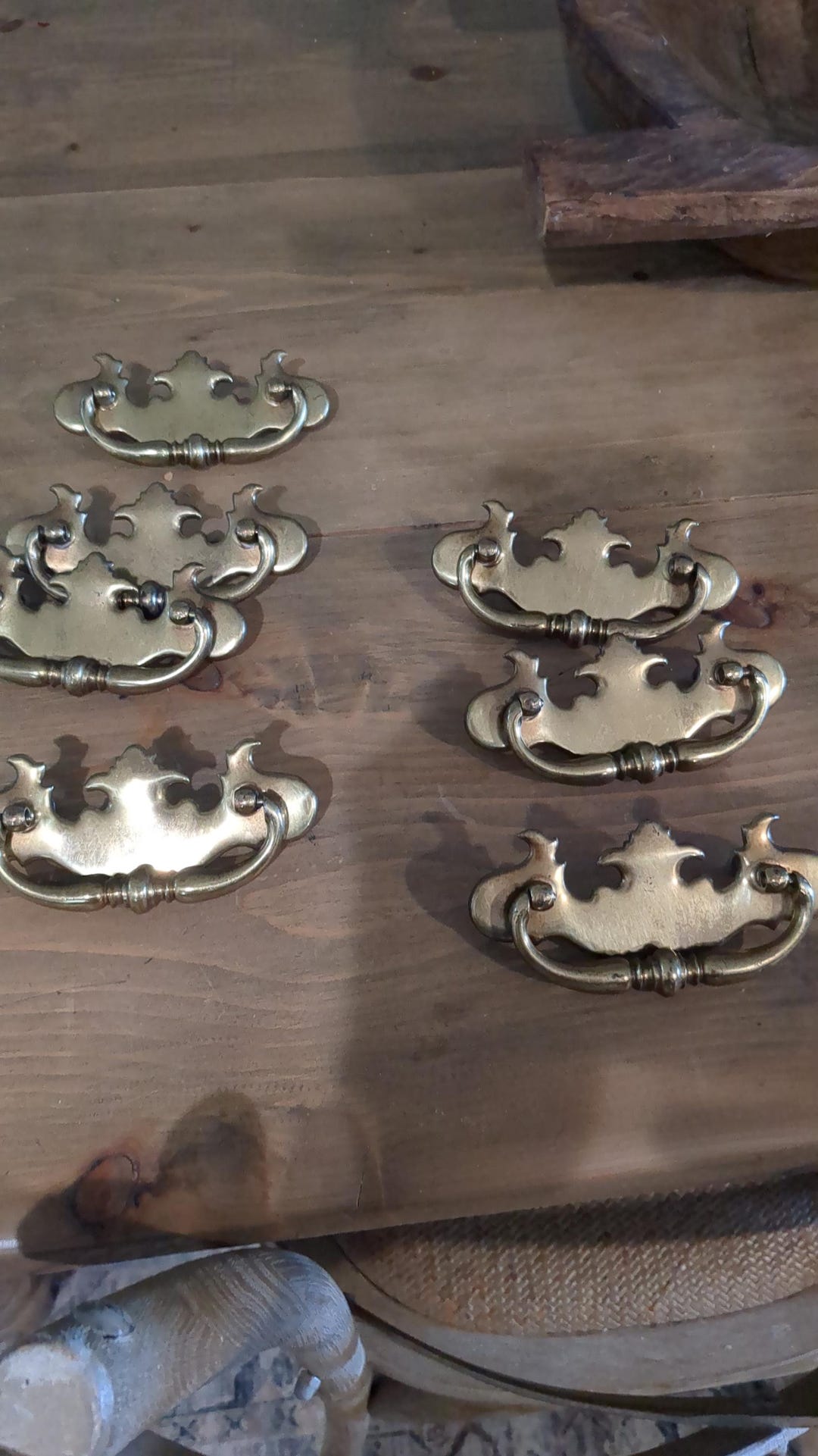 Colonial Style Bat Wing Dresser Handles Lot of 7 Pulls - Etsy