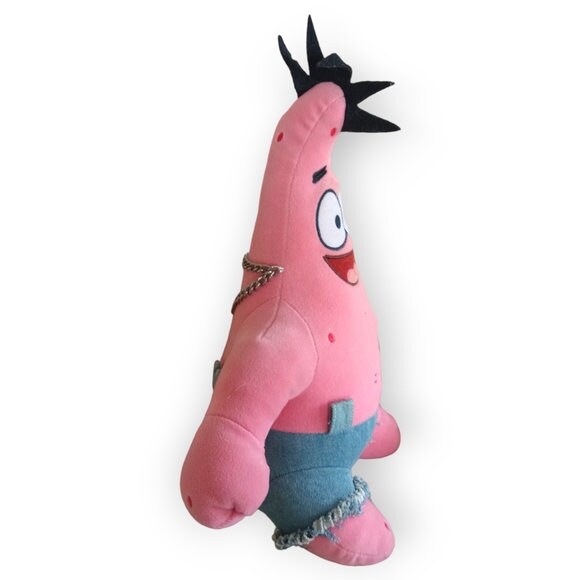 Spongebob Squarepants Punk Patrick Plush 14 - Etsy