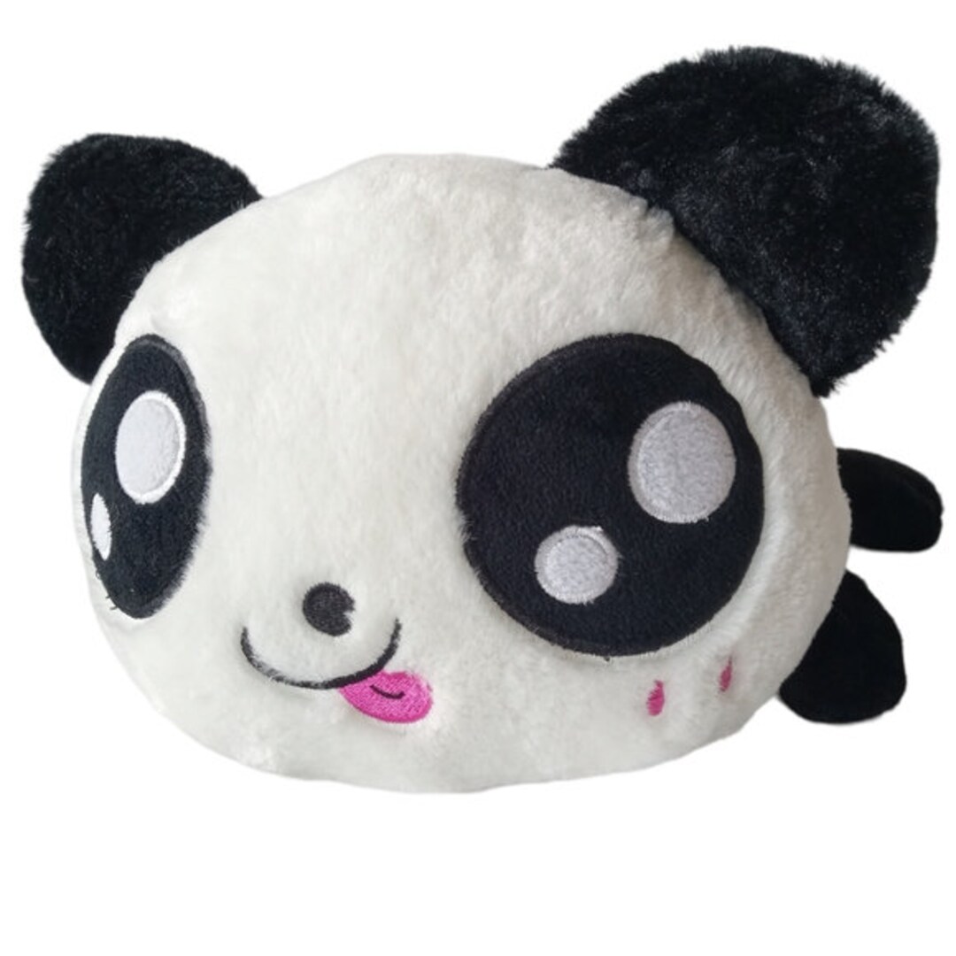 Hank Lu Toy Big Head Panda Doll Black and White Bear Plush 20 Long - Etsy