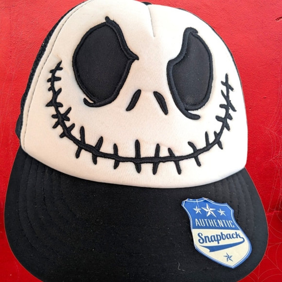 Nightmare Before Christmas Jack Skeleton Collectors Hat With - Etsy