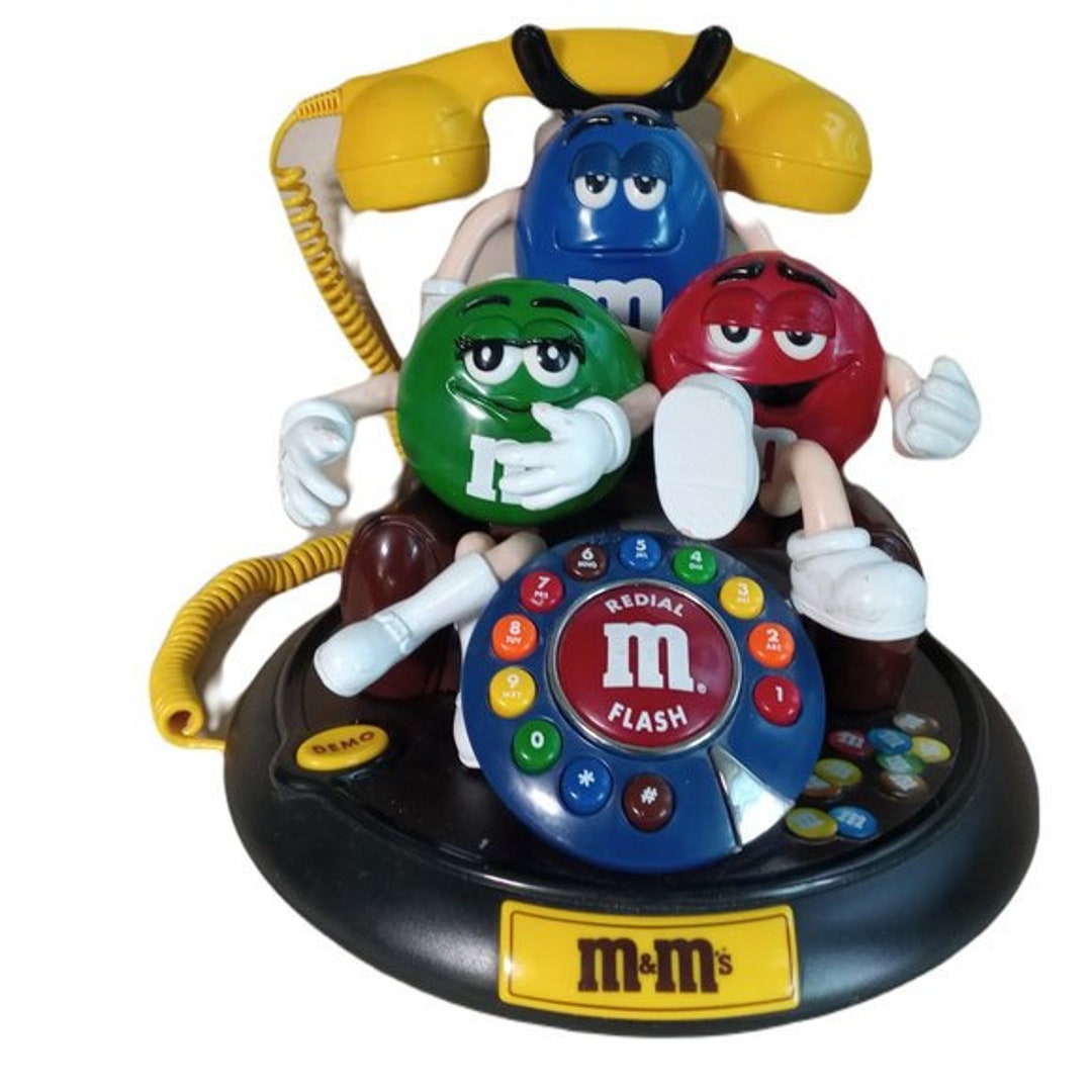 1980's M&m's Animated Talking Telephone Tested Working - Etsy