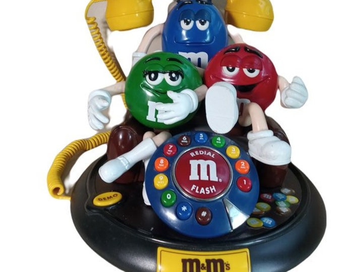 1980's M&m's Animated Talking Telephone Tested Working - Etsy