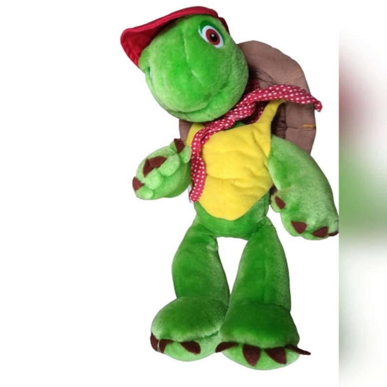 Vintage 1990s Franklin Turtle Toy 30cm Franklin Stories - Etsy