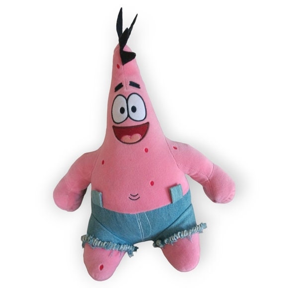 Spongebob Squarepants Punk Patrick Plush 14 - Etsy