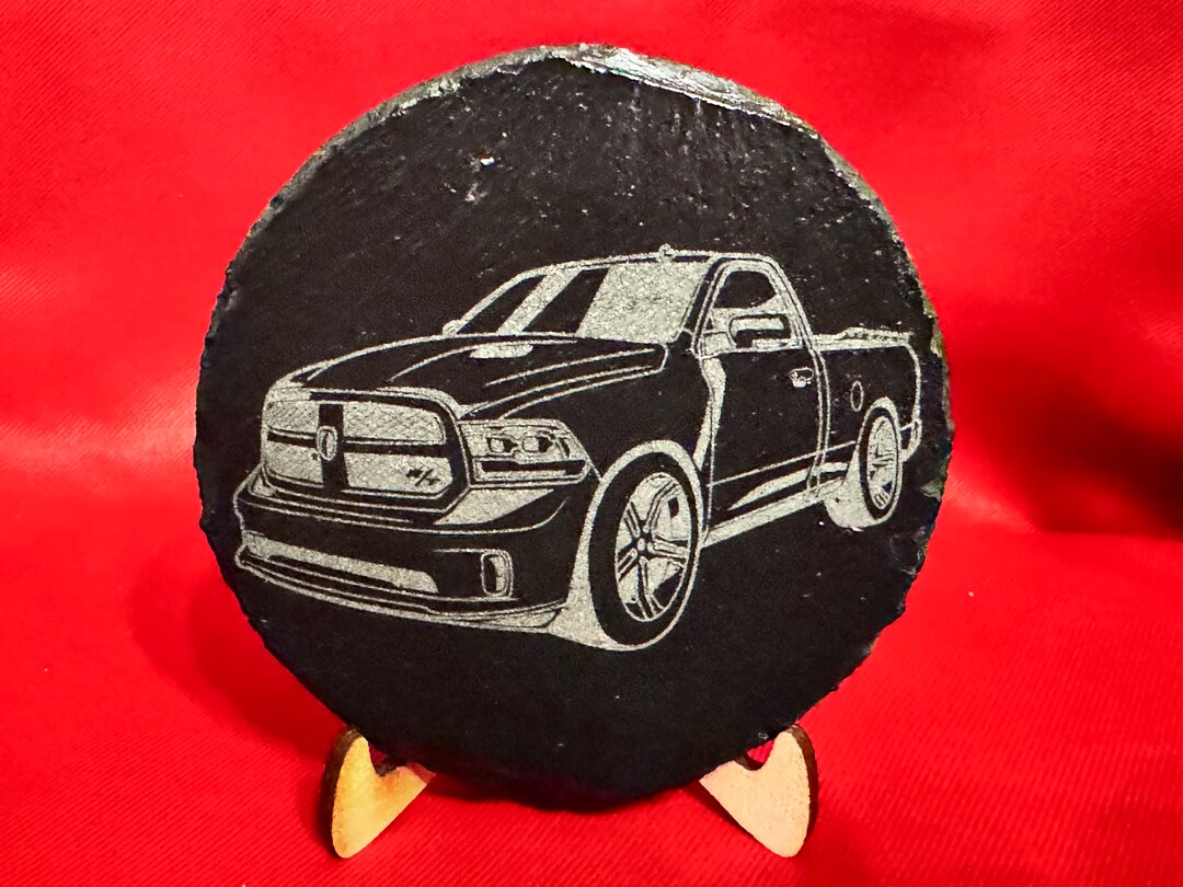 Mopar Dodge Ram Rumble Bee Bumble Bee Slate Coaster - Etsy