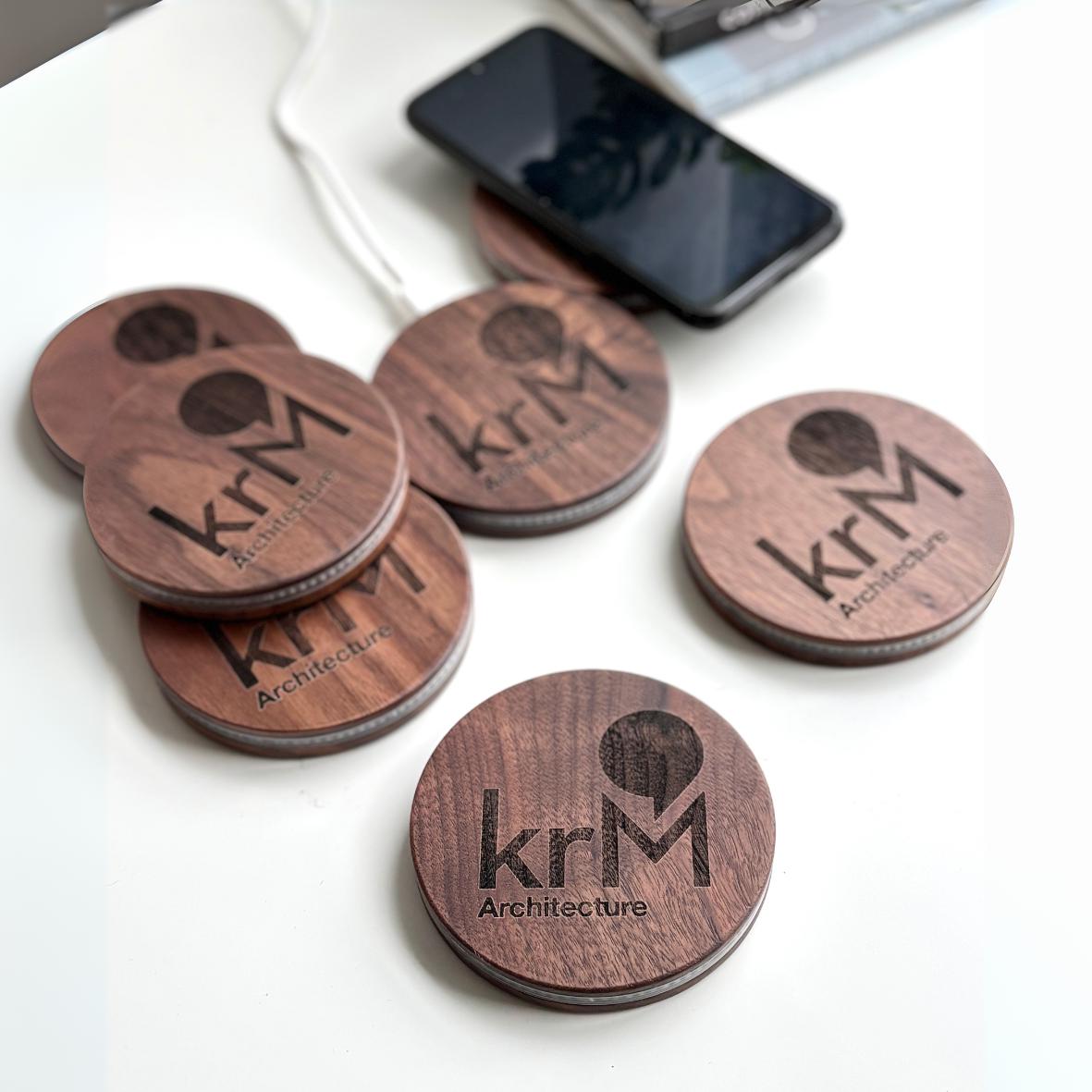 Bulk Corporate Wireless Charger for Employee Appreciation Gift Printed ...