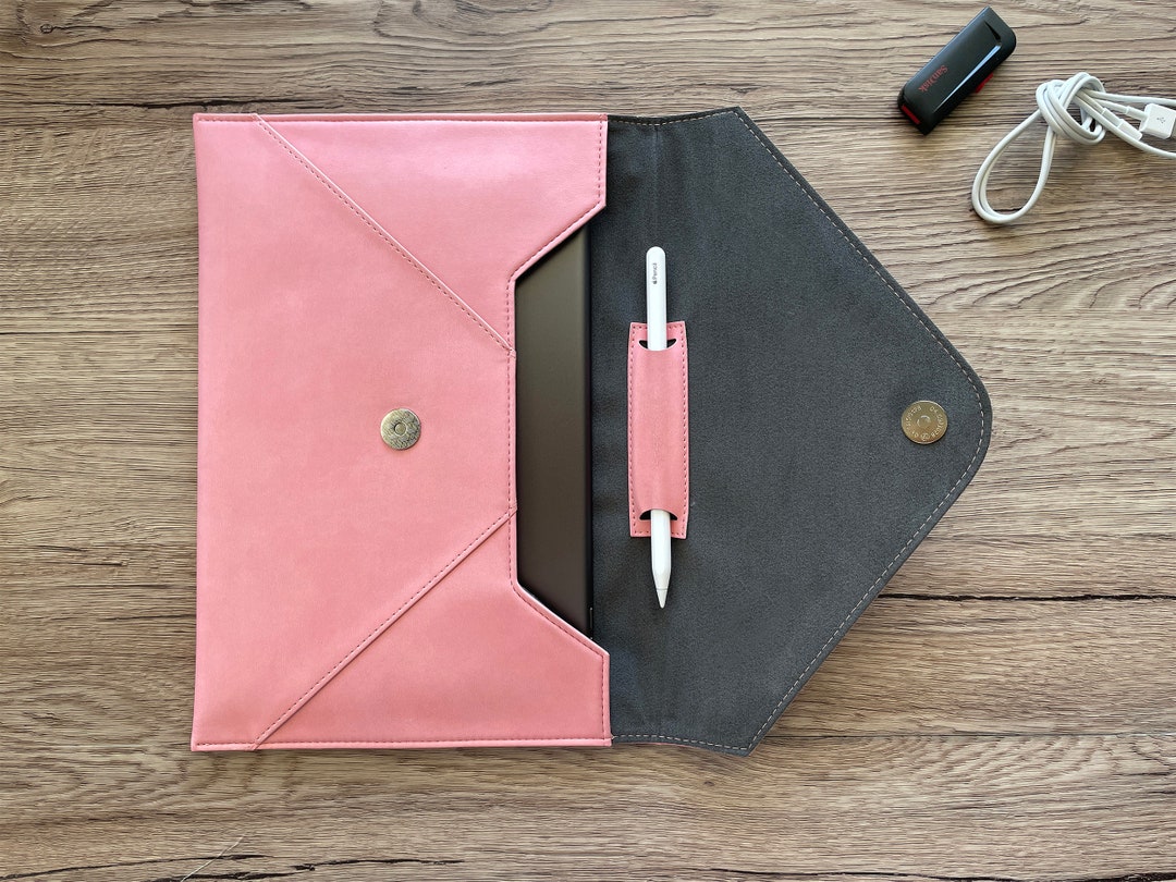 Pink iPad Pro Leather Case Supernote Sleeve for College Girl Tablet Bag Personalized - Etsy