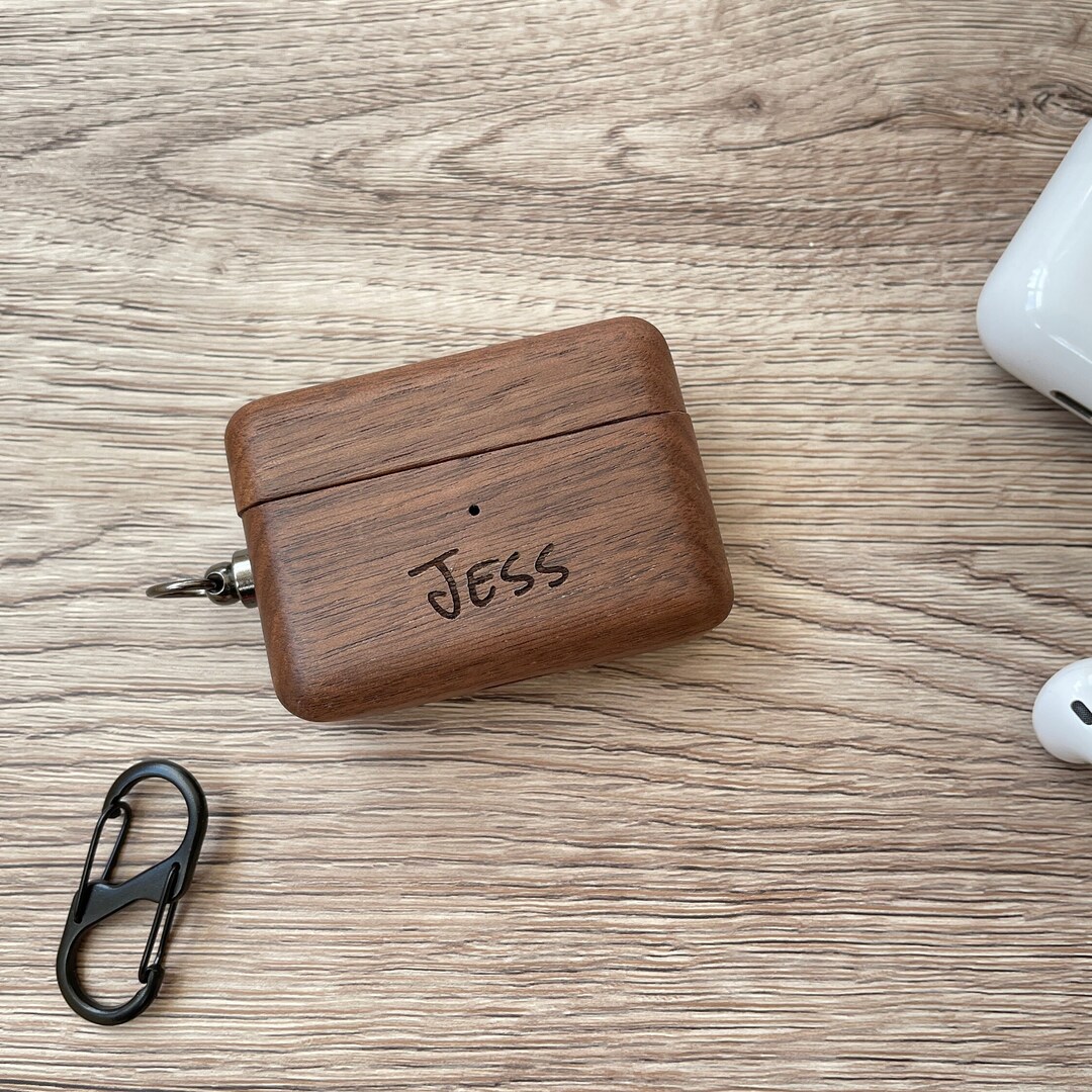 Personalized Airpods 3rd Case for Men With Name Engraving Wooden AirPod ...
