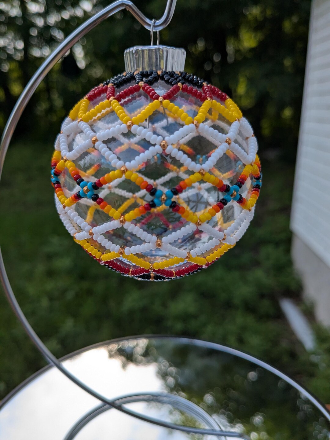 First Nation Beaded Christmas Ornament - Etsy