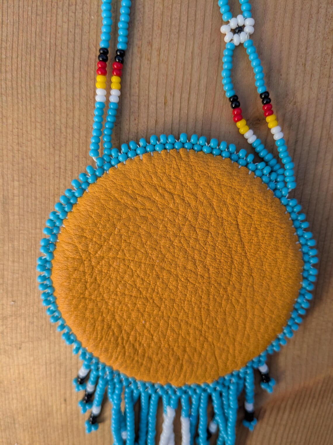 Native American First Nation Beaded Turtle Necklace - Etsy