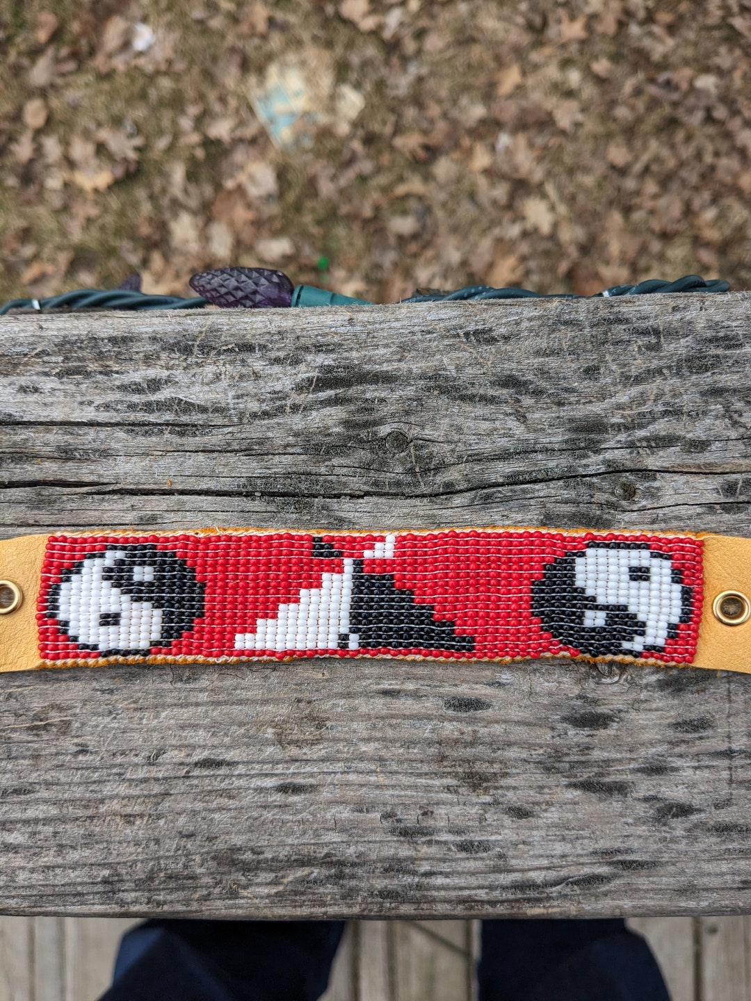 Ying and Yang Bracelet, First Nation Bracelet - Etsy