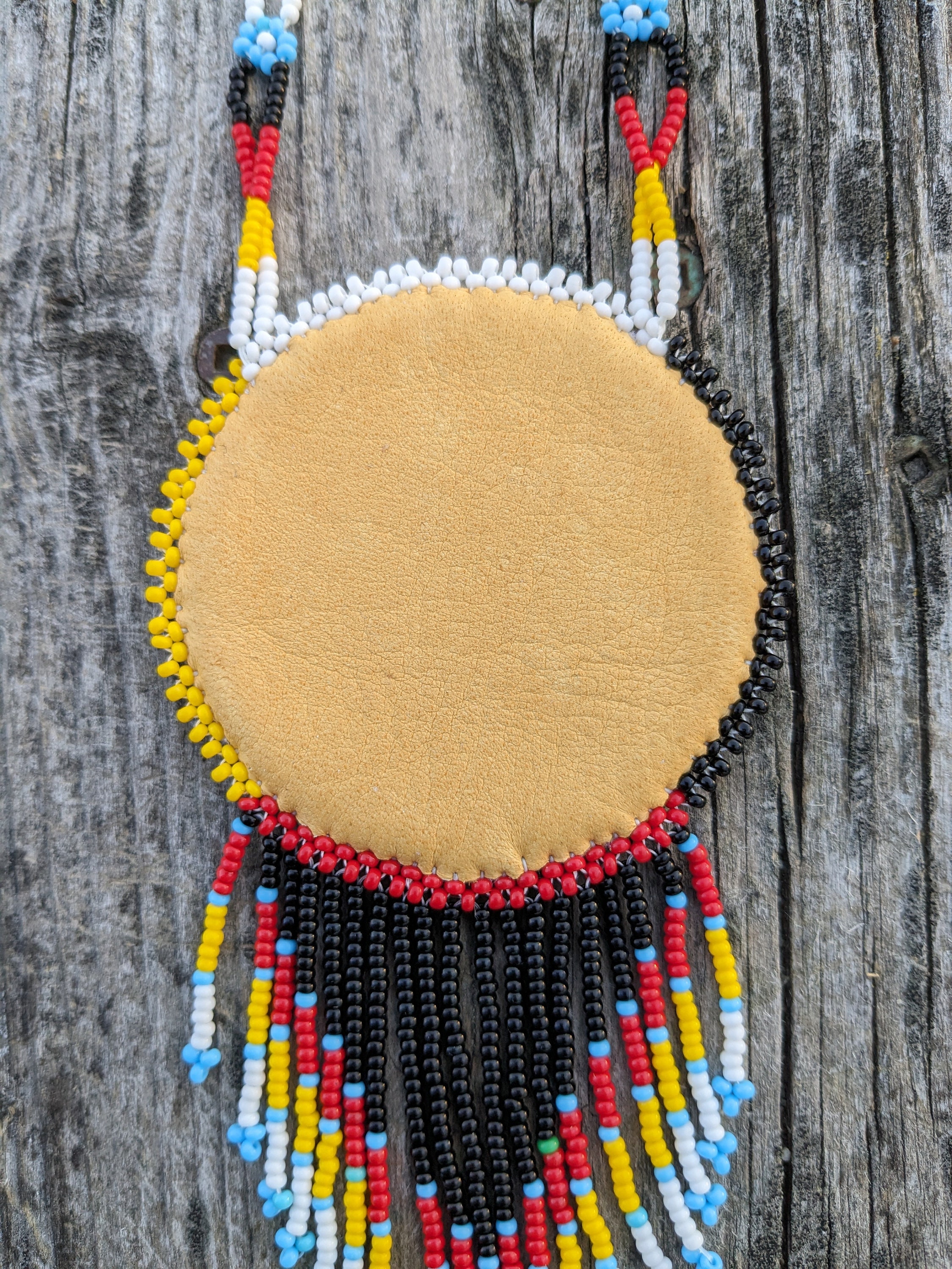 Medicine Wheel Necklace, First Nation Beadwork , Native American ...