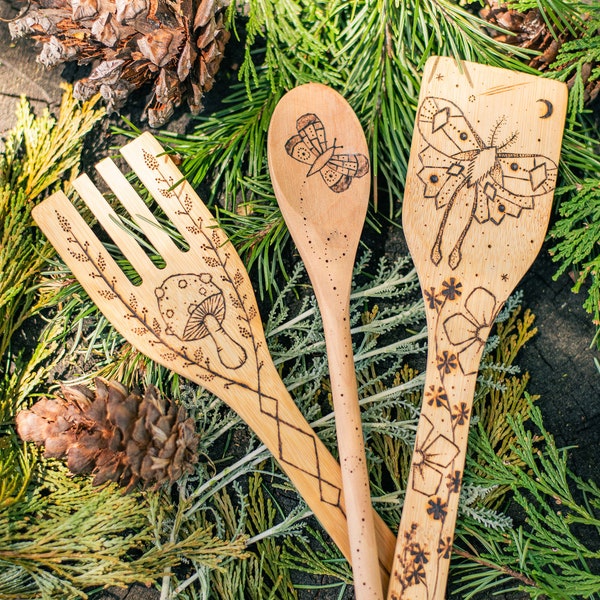 Wooden Spoons Spatula - Etsy