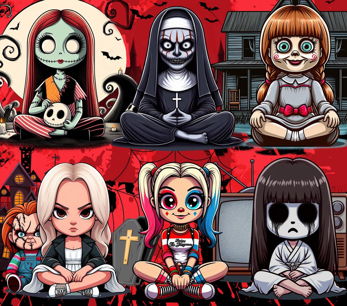 Horror Movie Tumbler Wrap - Etsy