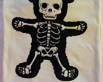 Teddy Bear Skeleton | Etsy