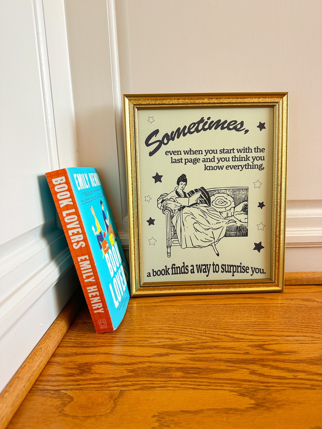 Book Lovers Poster, Emily Henry Poster, 8.5x11 Inch Poster, Matte ...