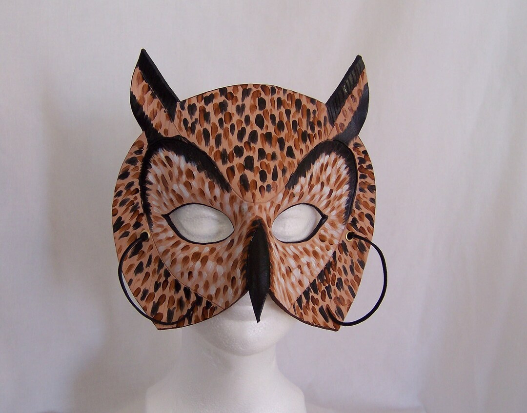 Horned Owl Mask - Etsy