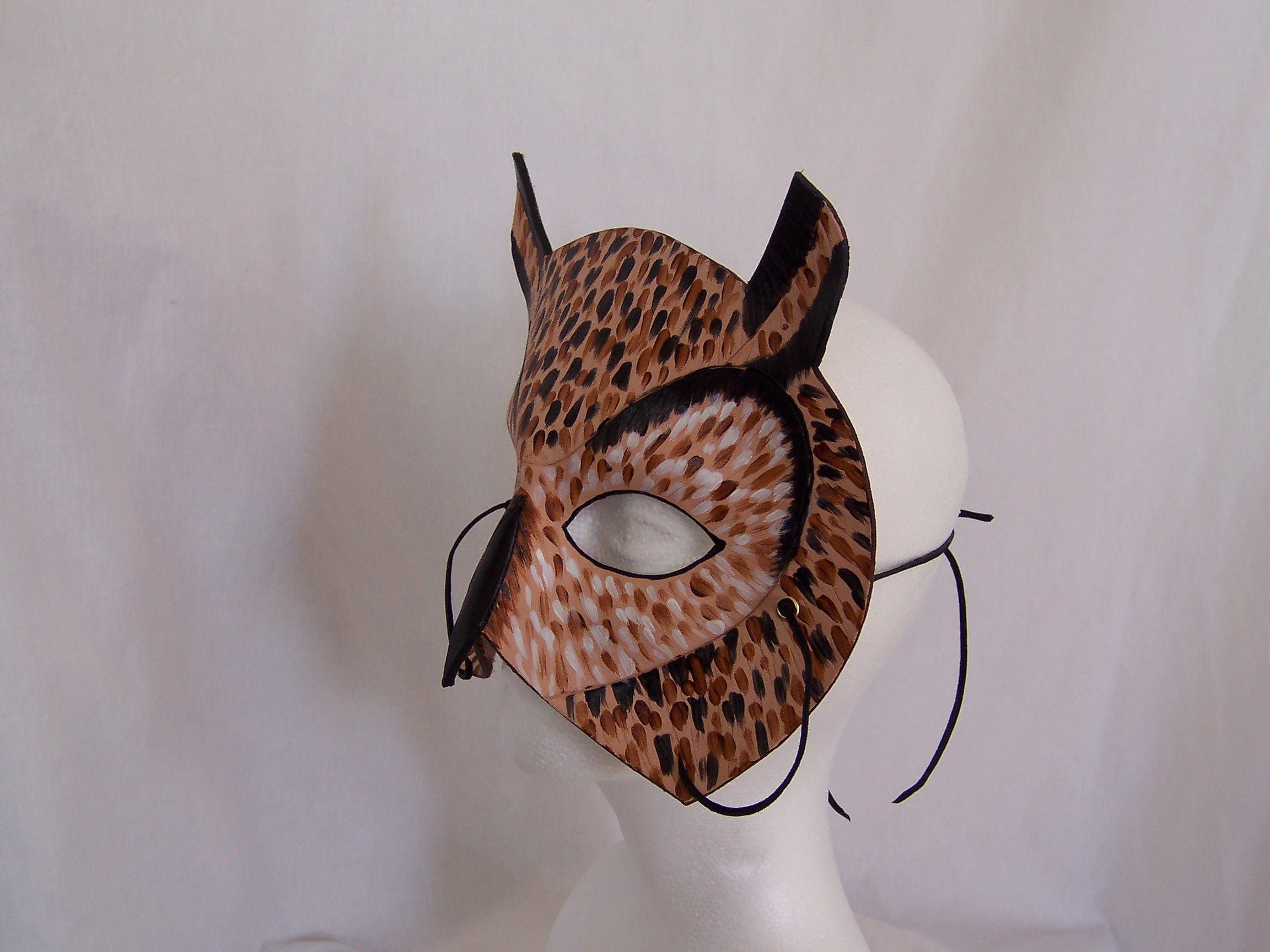 Horned Owl Mask - Etsy