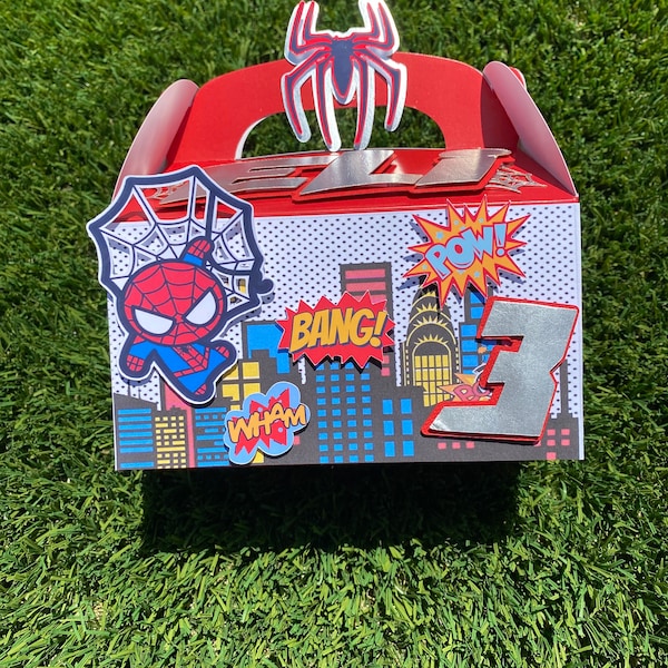 Spider Man Party Bags - Etsy