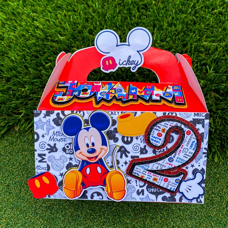 Mickey Mouse Box - Etsy