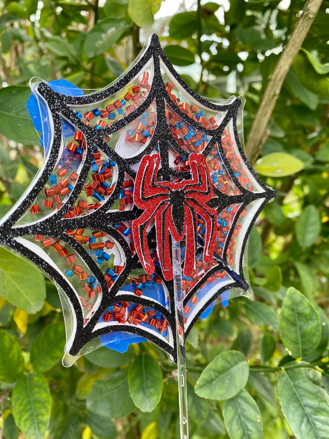 Spider Man Cake Topper Chibi Spider Man Cake Spider Man - Etsy