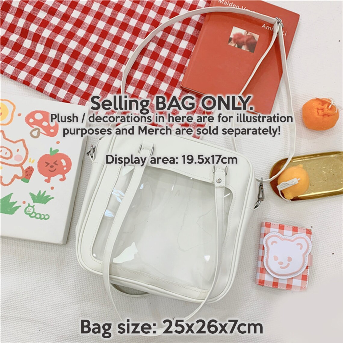 Genshin Impact Ita Bag Japanese Itabag Clear Bag Genshin - Etsy India