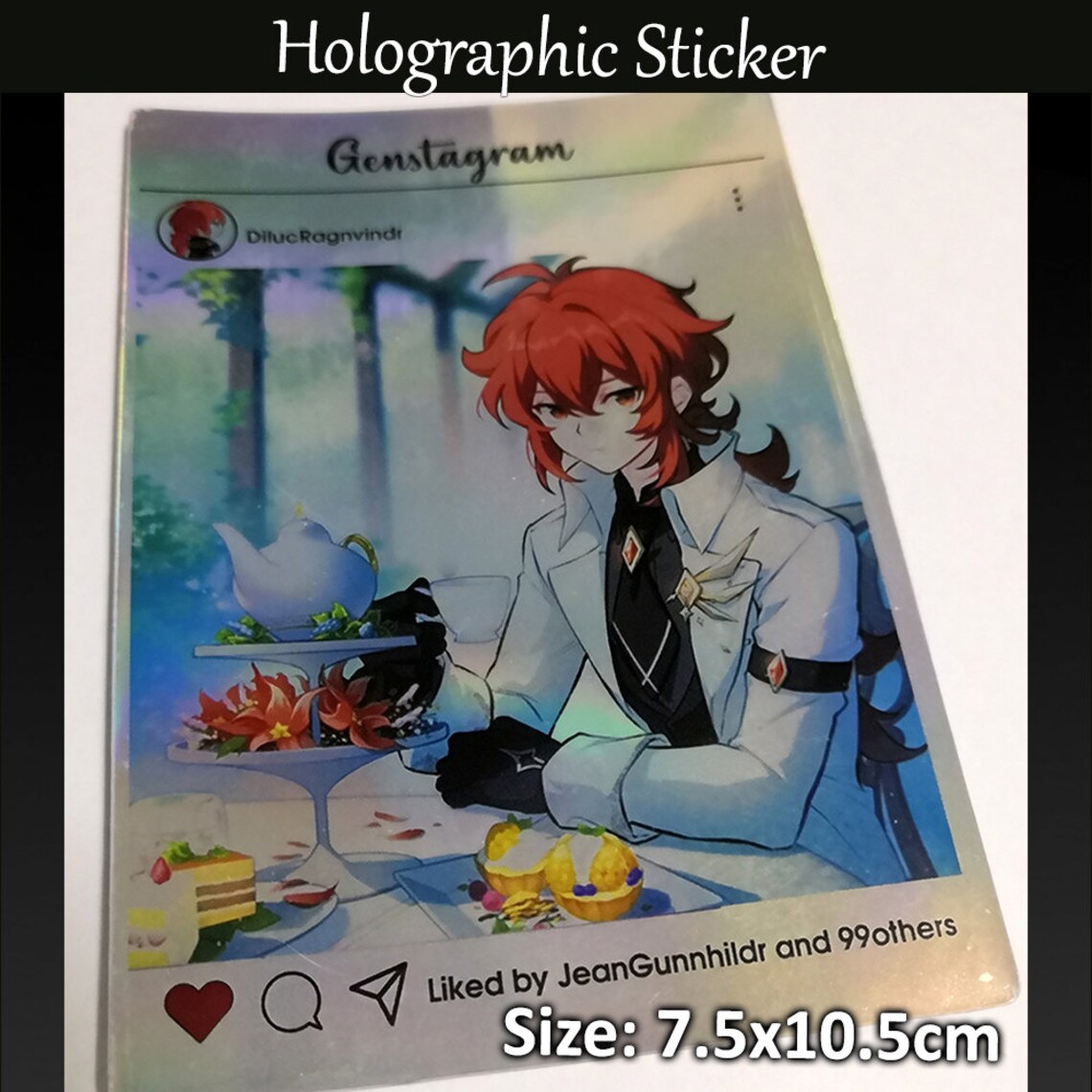 Genshin Impact Diluc Merch Set Genshin Diluc Gift Set Diluc - Etsy Canada