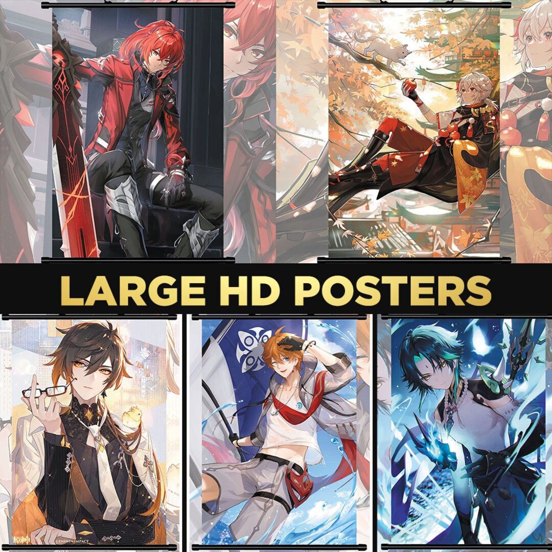 Genshin Impact Poster Genshin Poster Genshin Impact Posters Genshin ...