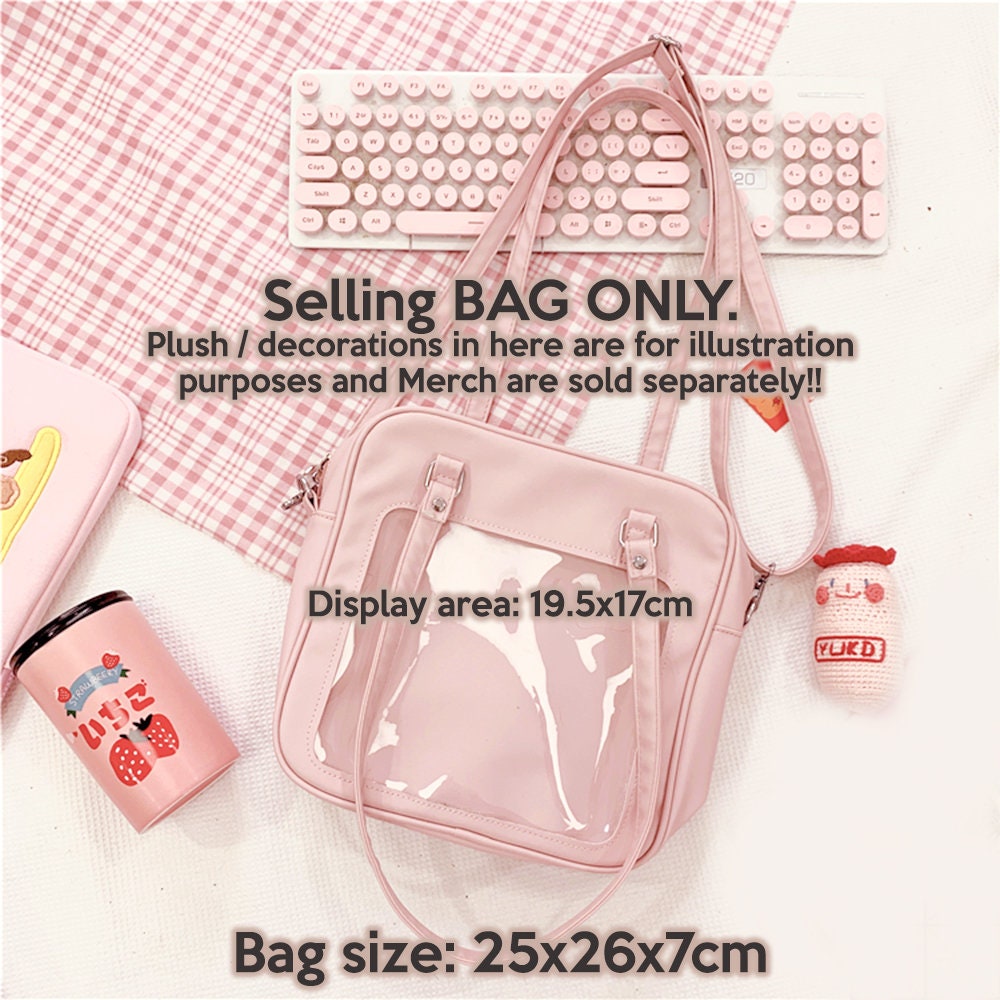 Genshin Impact Ita Bag Japanese Itabag Clear Bag Genshin Zhongli Diluc ...