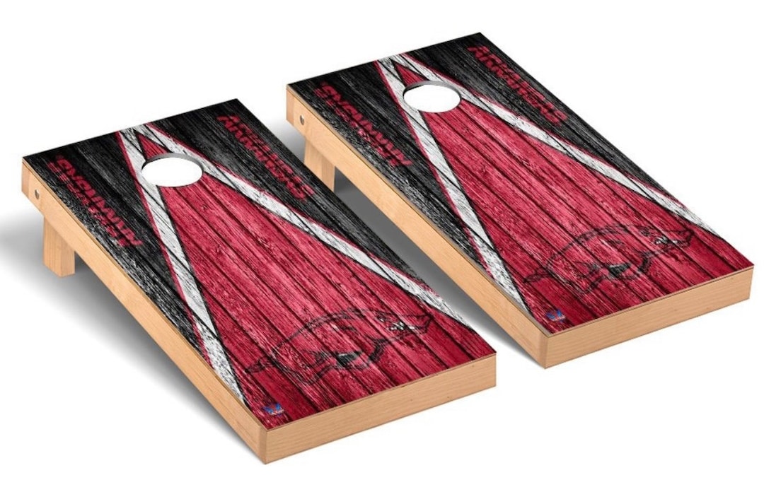 Arizona Razorbacks Cornhole Boards With Bags Carry Case - Etsy