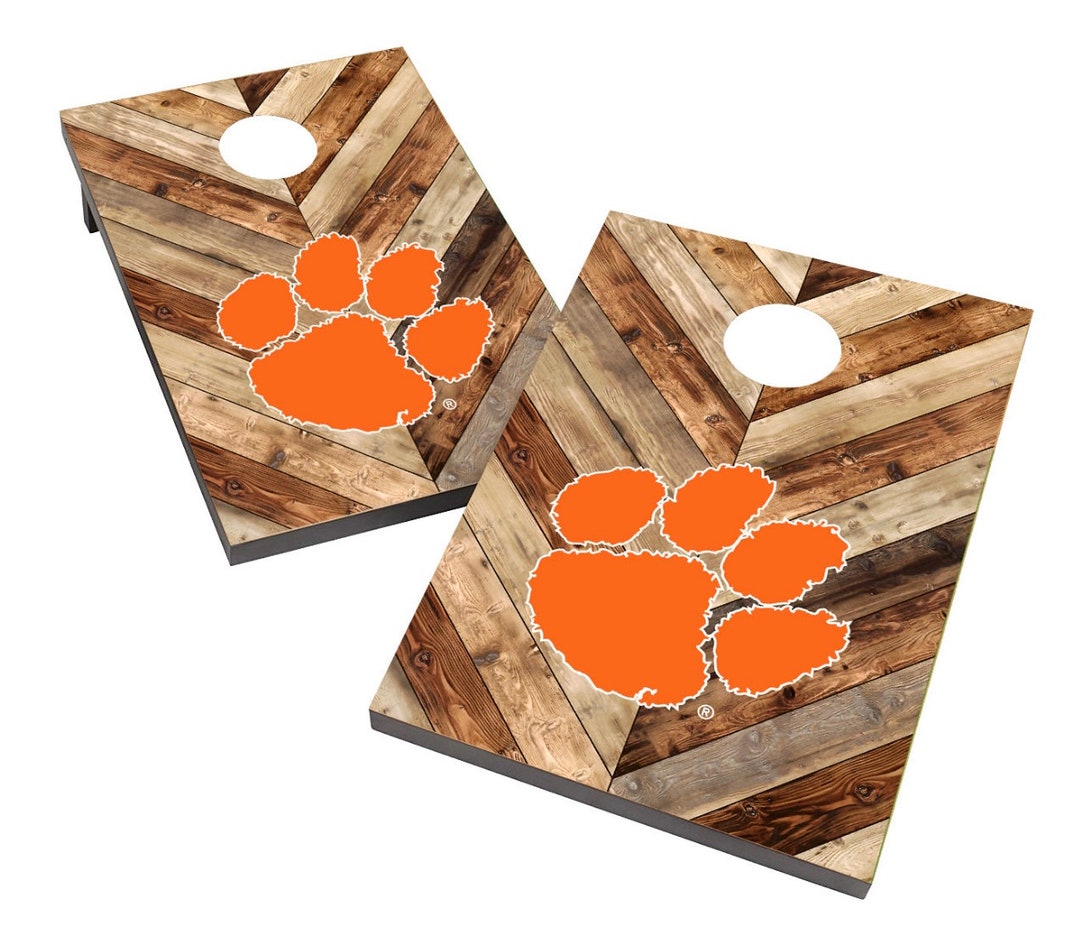 Clemson Cornhole 2x3 - Etsy