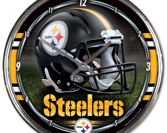 Pittsburgh Steelers Wall Clock - Etsy