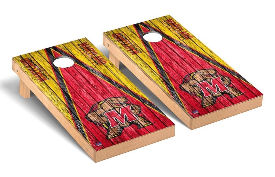 Maryland Terrapins Cornhole Boards With Bags Carry Case and - Etsy