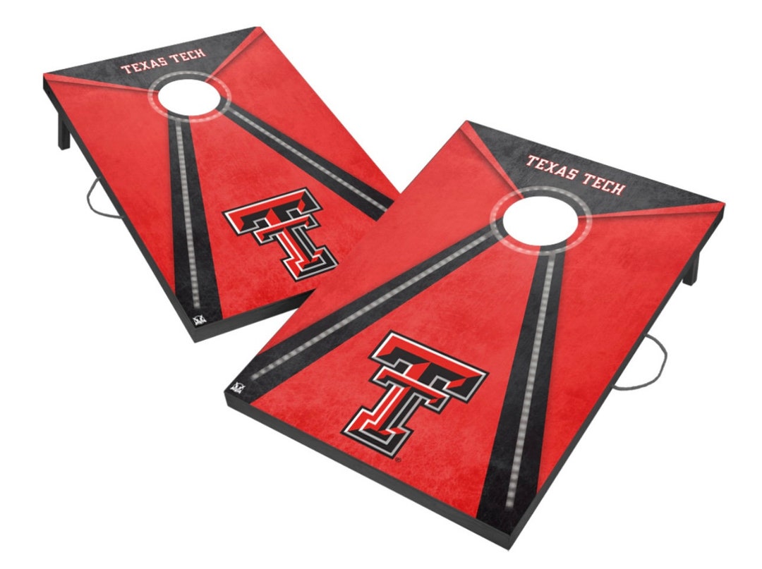 Texas Tech Red Raiders Cornhole Boards 2x3 LED - Etsy