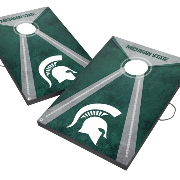Michigan State Cornhole - Etsy
