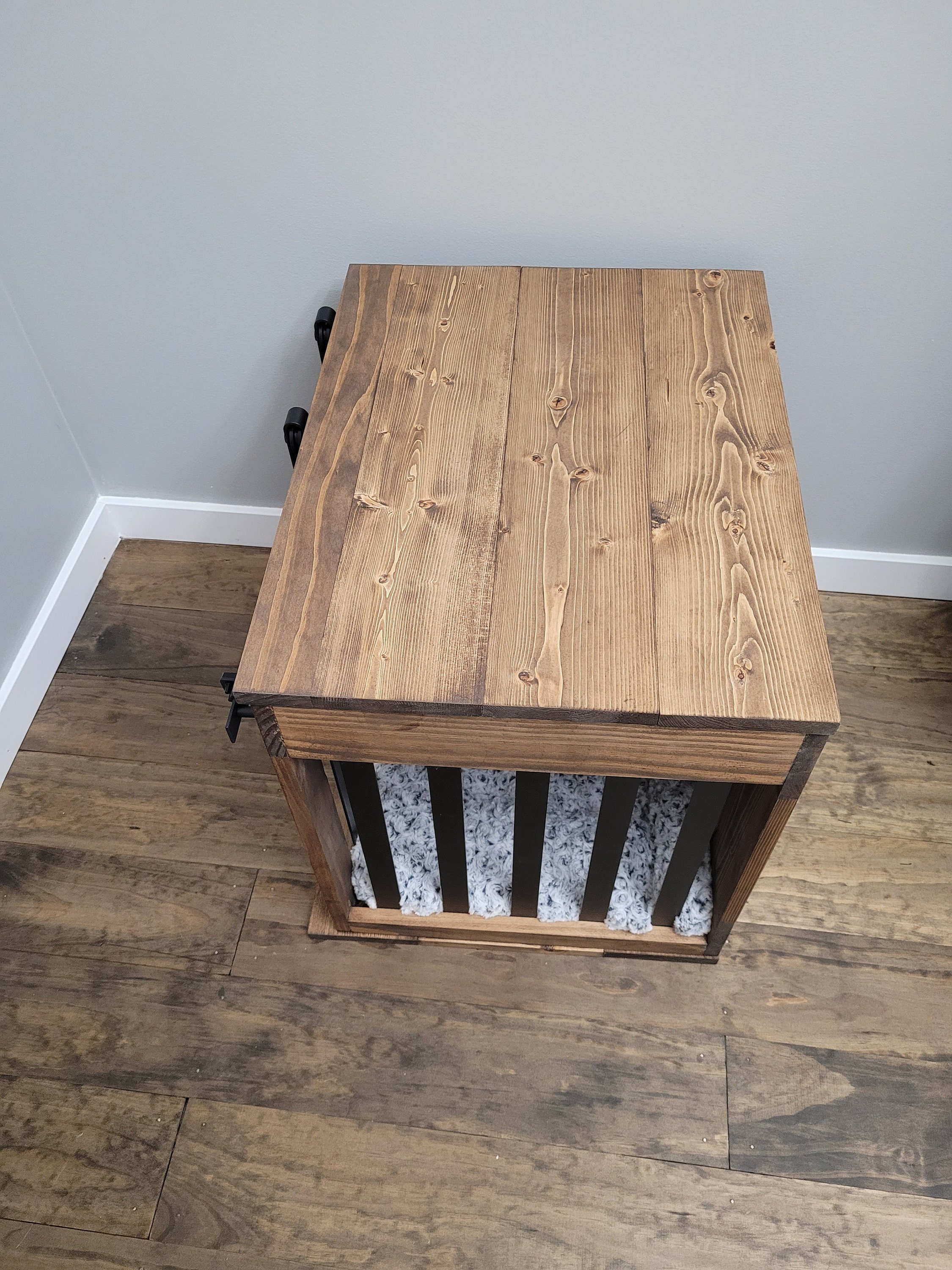 Custom Farmhouse Dog Crate - Etsy