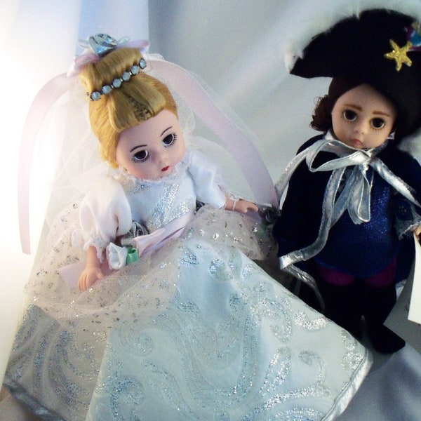 Cinderella and Prince Charming Figures - Etsy