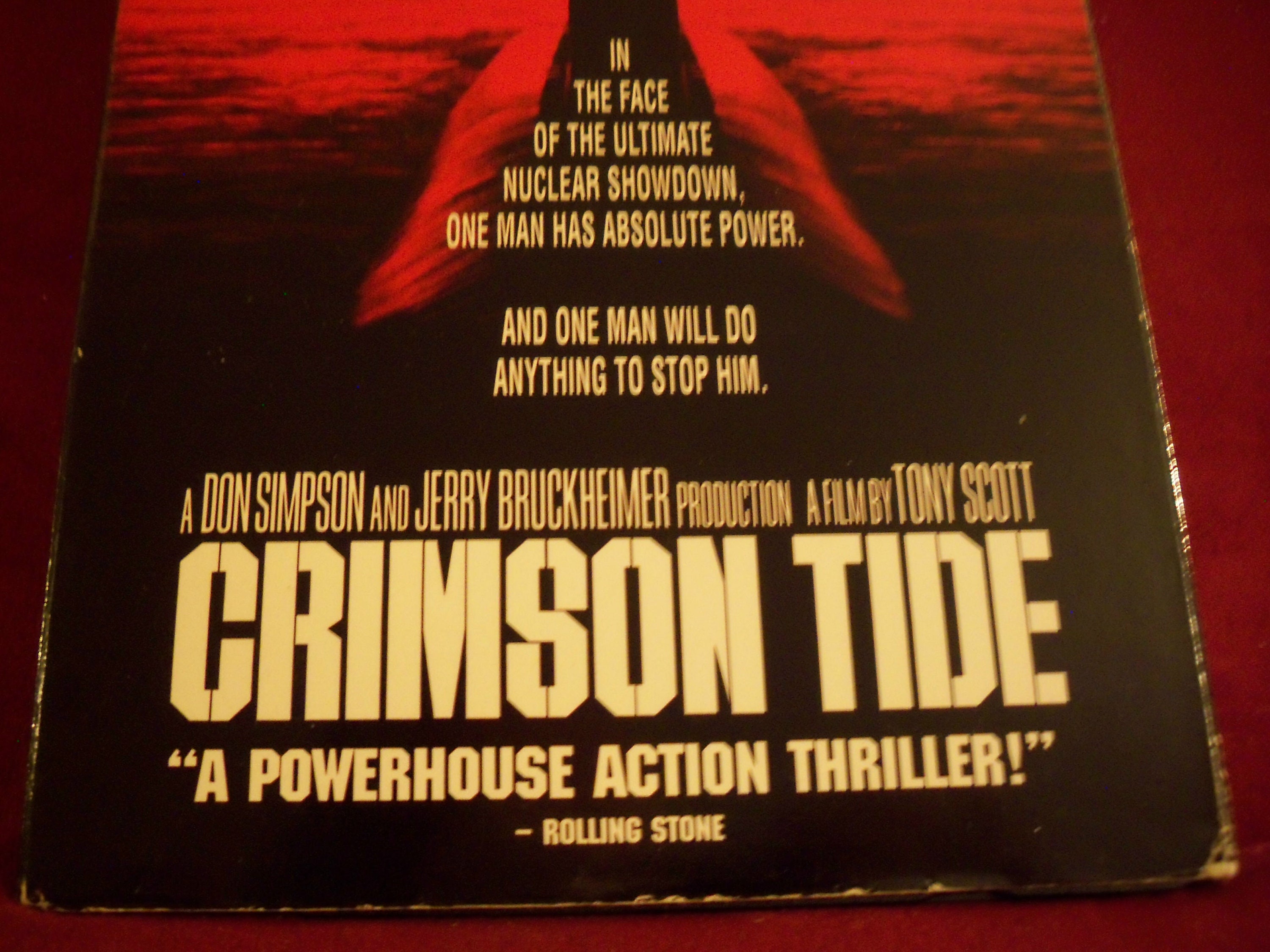 Crimson Tide Movie Poster