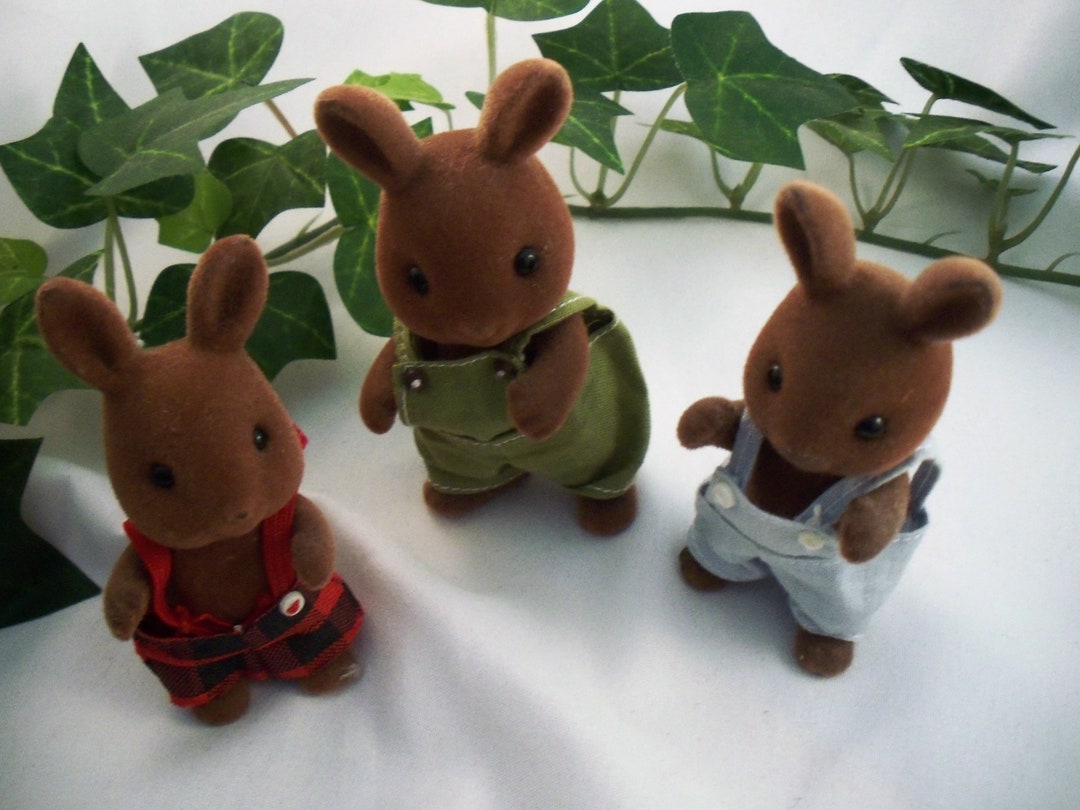 Calico Critters Prequel WILDWOOD BROWN Rabbits Boyz1985 - Etsy