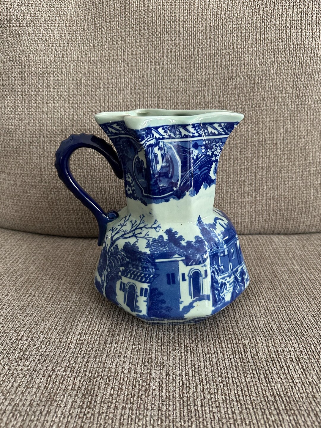 Vintage Victoria Ironstone Pitcher - Etsy