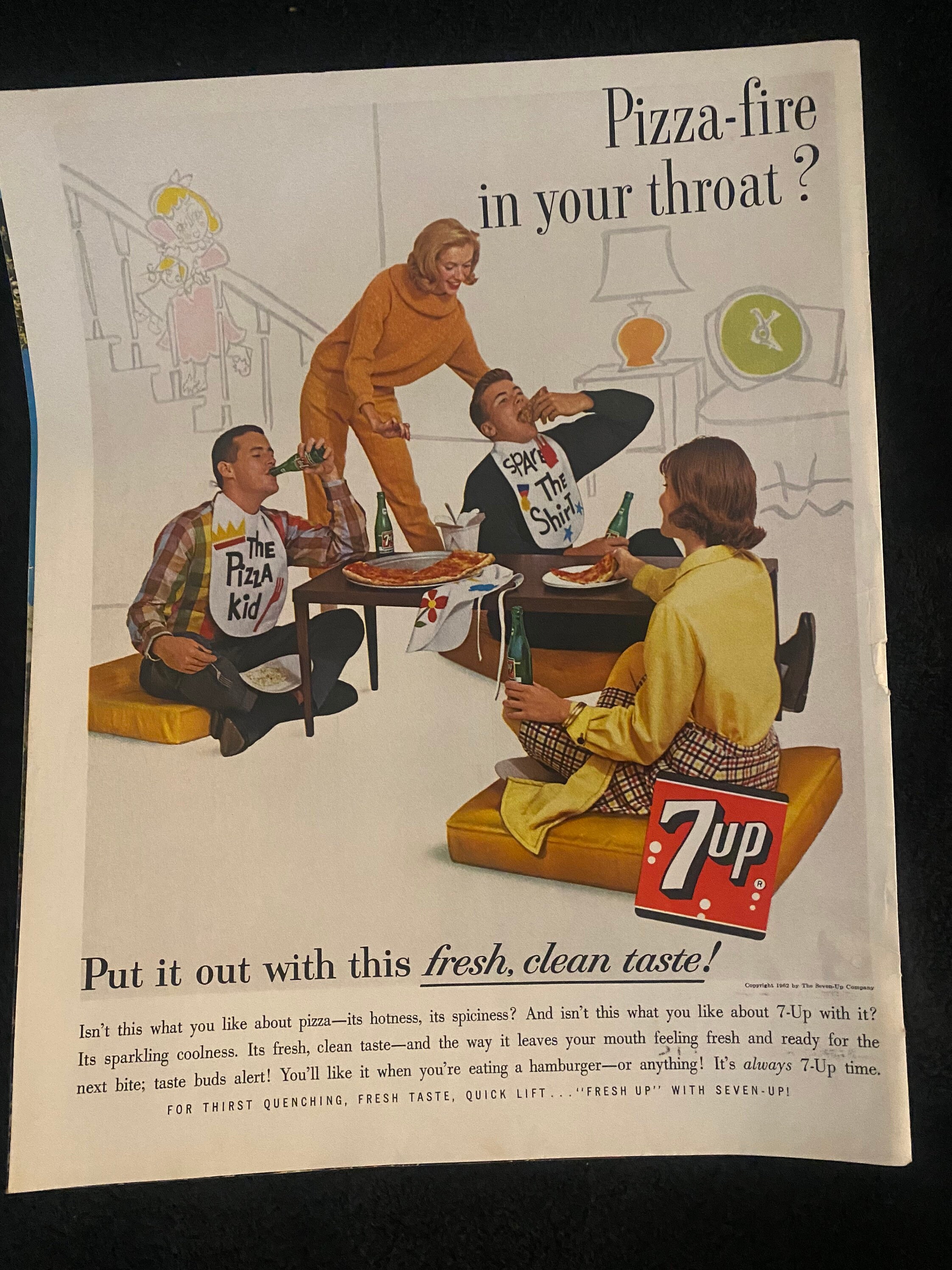 Vintage 7up Magazine Ads Lot of 7 - Etsy