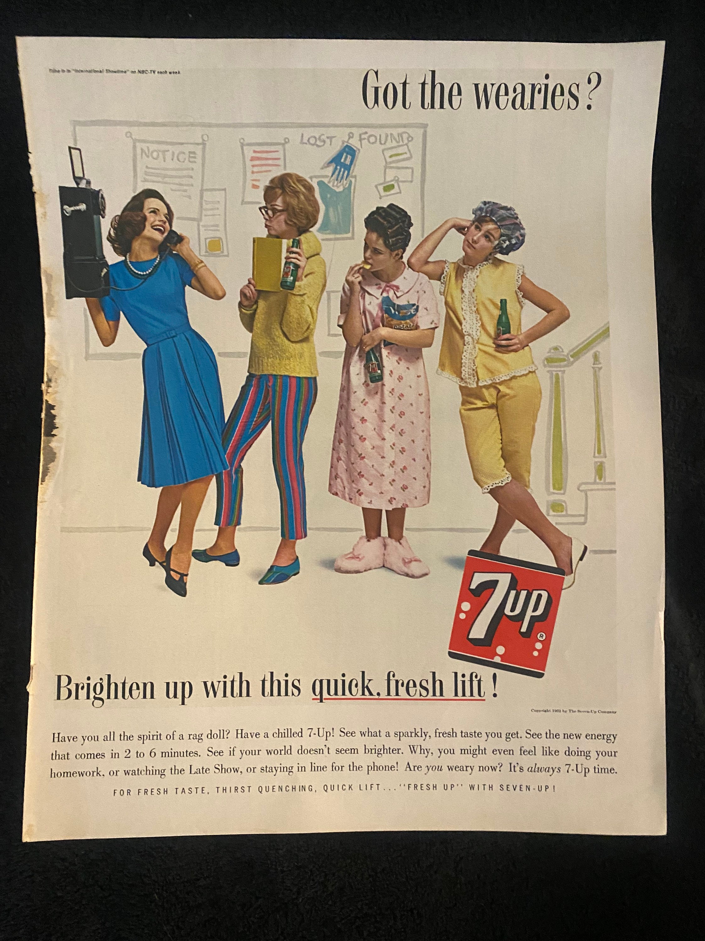 Vintage 7up Magazine Ads Lot of 7 - Etsy