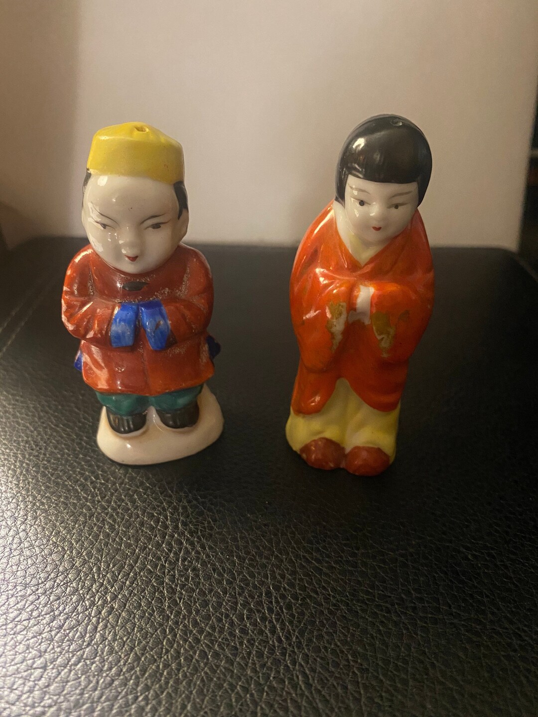 Japanese Handmade Ceramic Salt Shakers - Set of (2) - Etsy