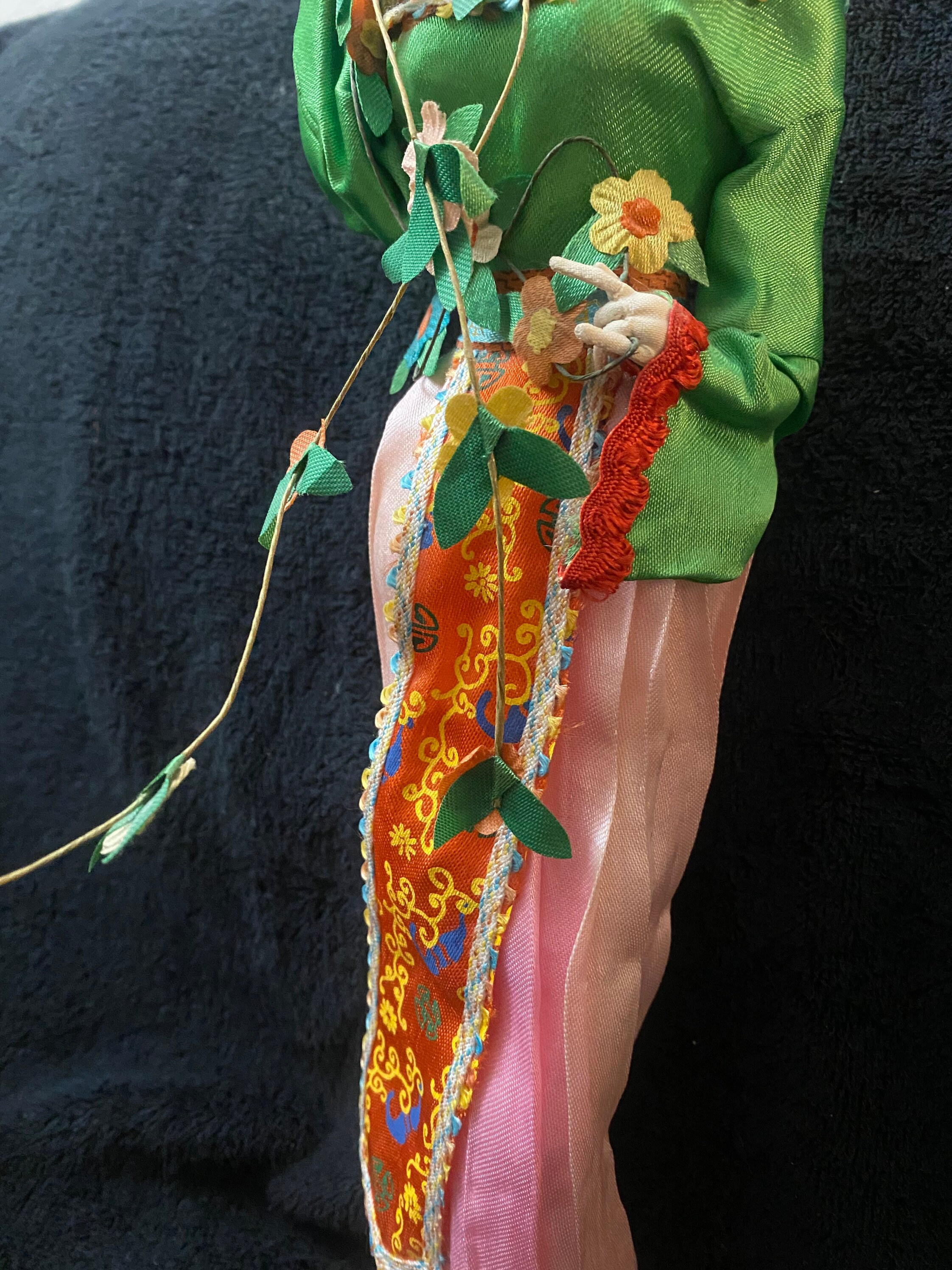 Vintage Souvenir Taiwan Traditional Doll 16 - Etsy