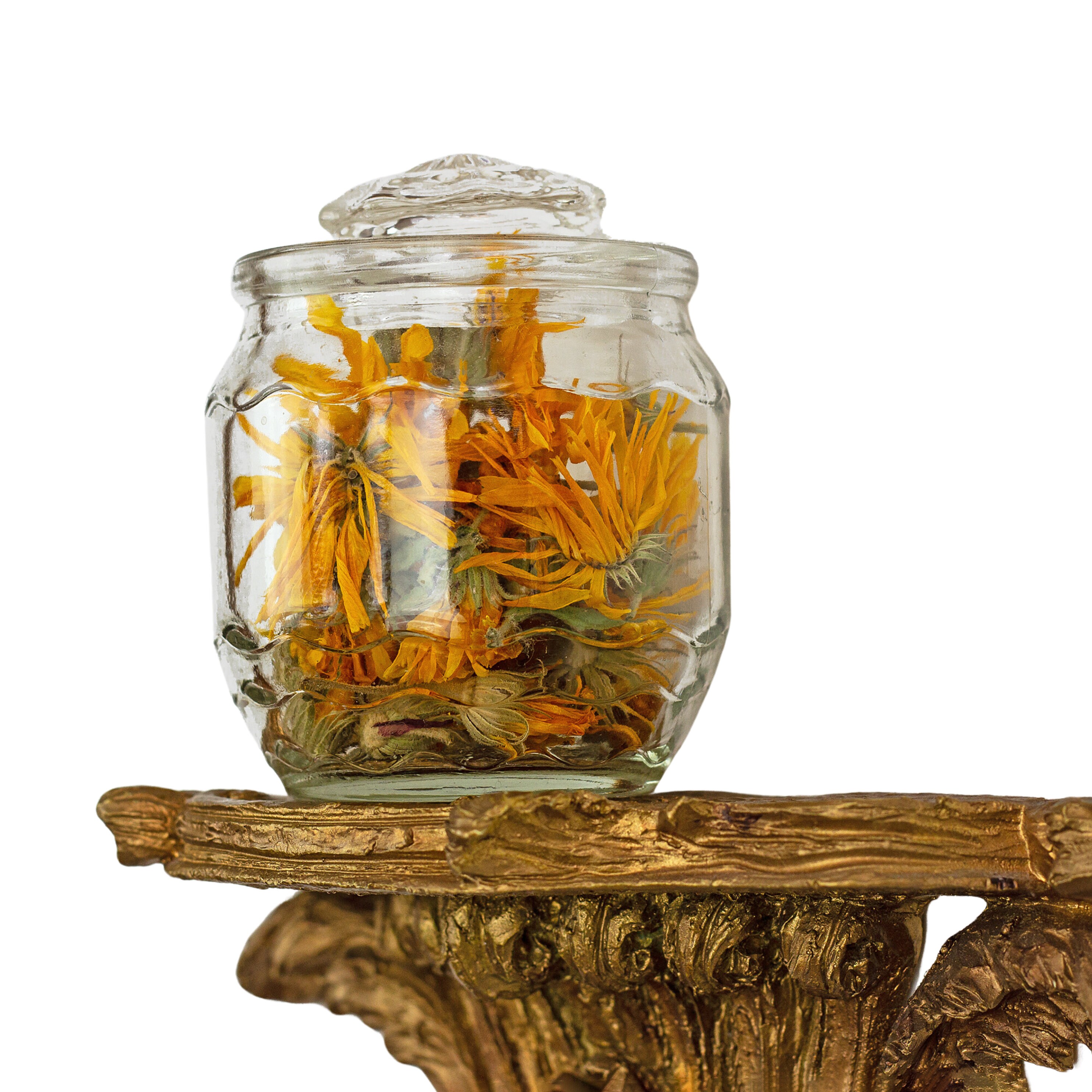 VINTAGE Rare Handcrafted Miniature Rococo Style Wall Shelf With Ornate ...