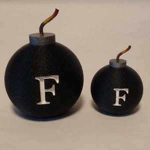 F Bomb, Gag-gift, Desk Decoration, Novelty - Etsy