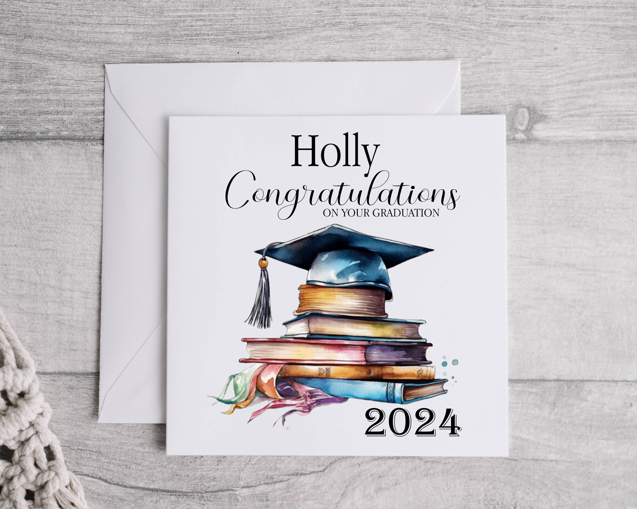 Personalised Graduation 2024 Card for School Leavers and Students - Etsy