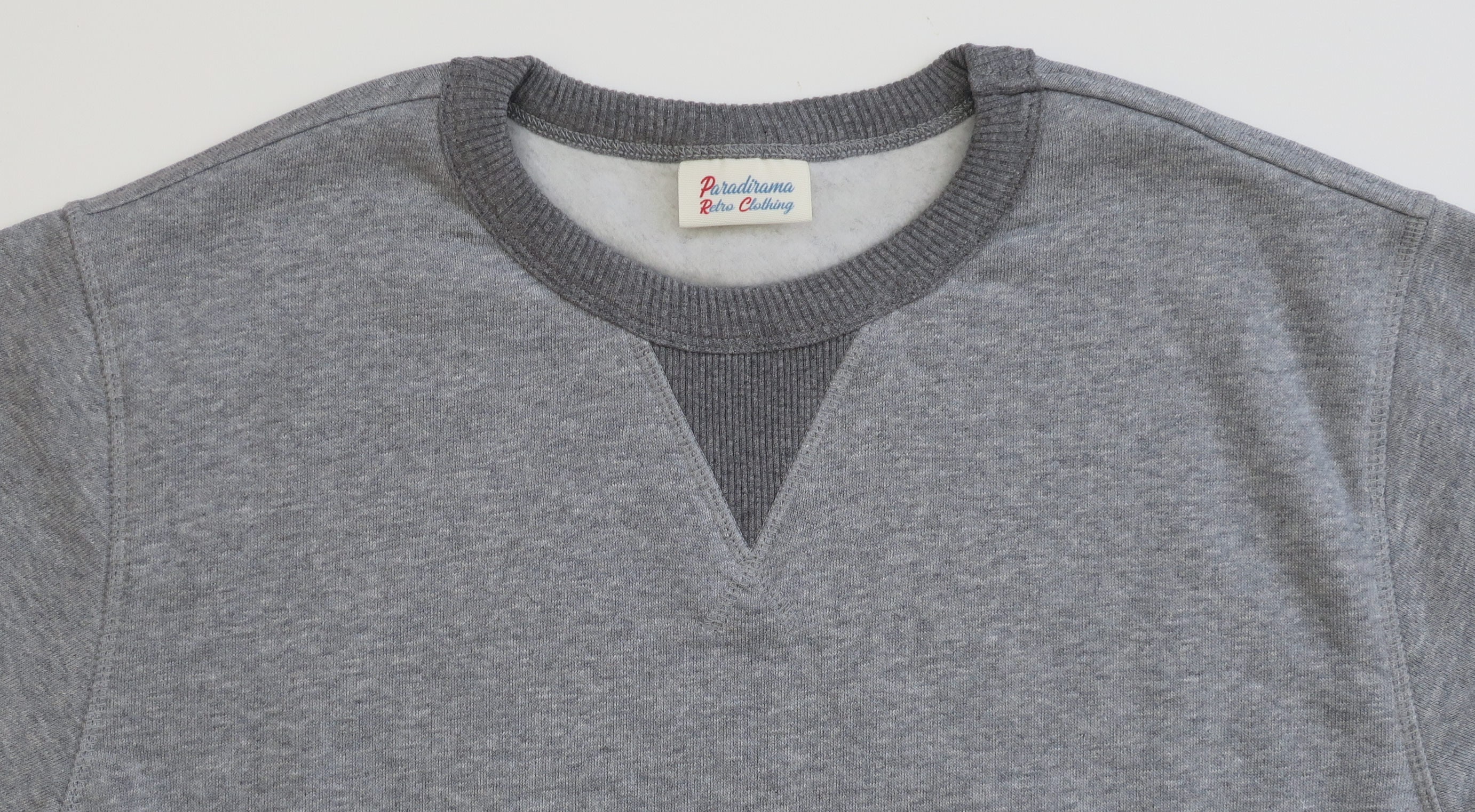 Retro 1940s 1950s Style Grey Cotton Sweatshirt - Etsy